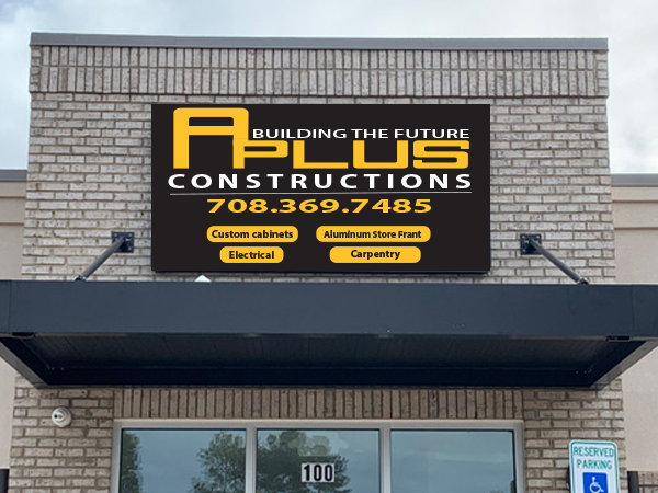 Custom Building Signs – 123 Signs